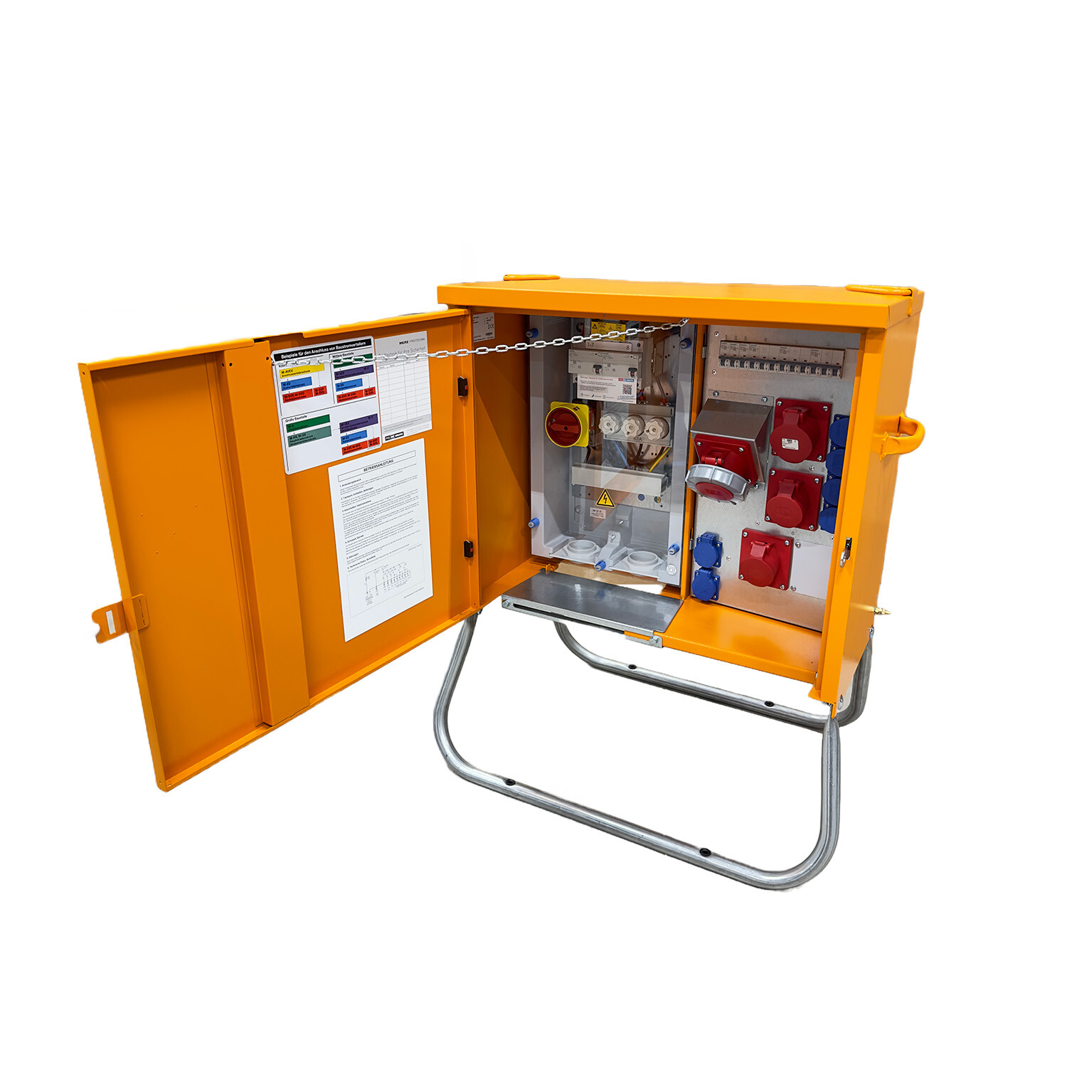 Baustromverteiler Verteilerschrank 44 kVA Merz M-VEV 63/211-6/V2/X, 2. ...